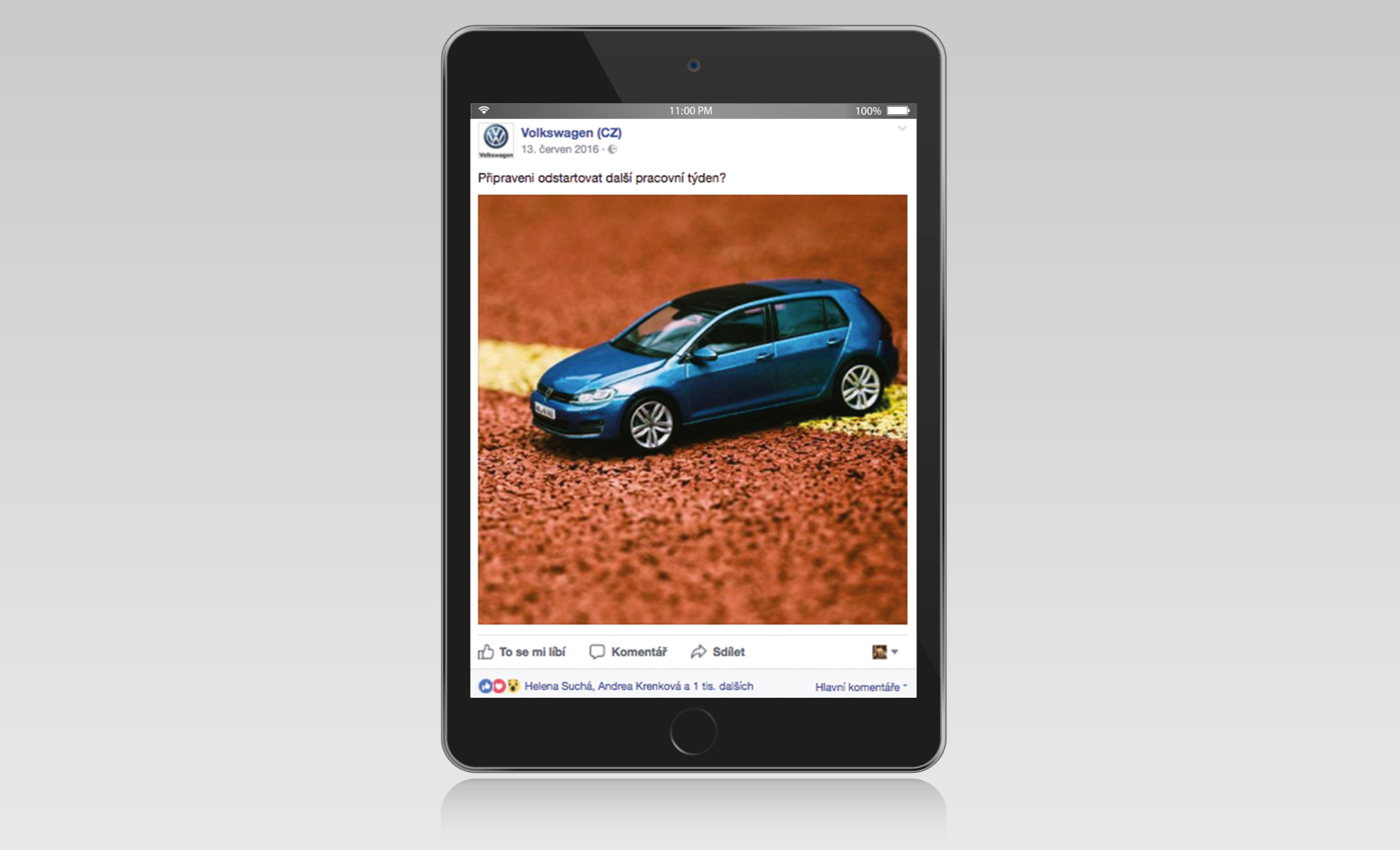 Volkswagen sociální sítě - Boomerang Communication