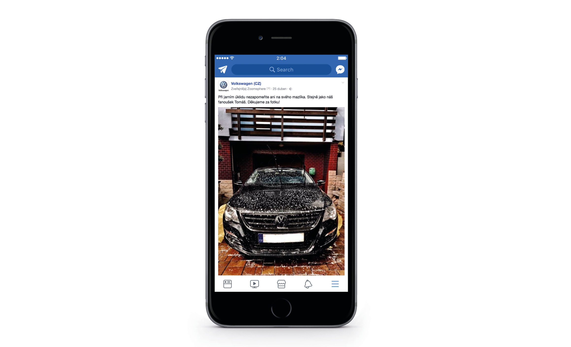 Volkswagen sociální sítě - Boomerang Communication